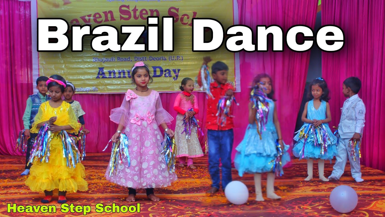 Brazil Song Kid's Dance Heaven Step School @heavenstepschool - YouTube