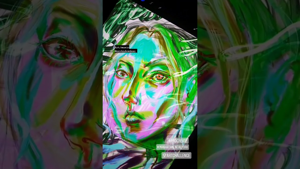 Procreate anime drawing 프로크리에이트 애니메이션 - YouTube