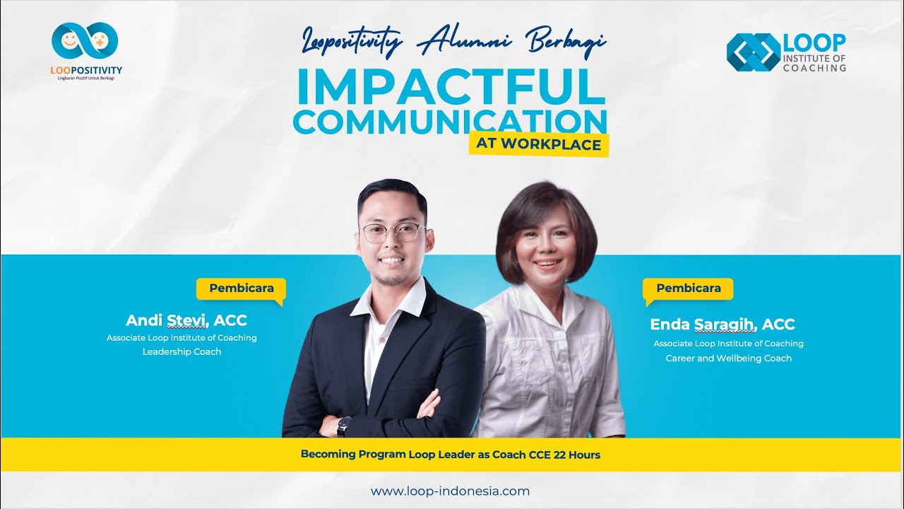 Webinar Loopositivity "Impactful Communication at Workplace" Becoming ...