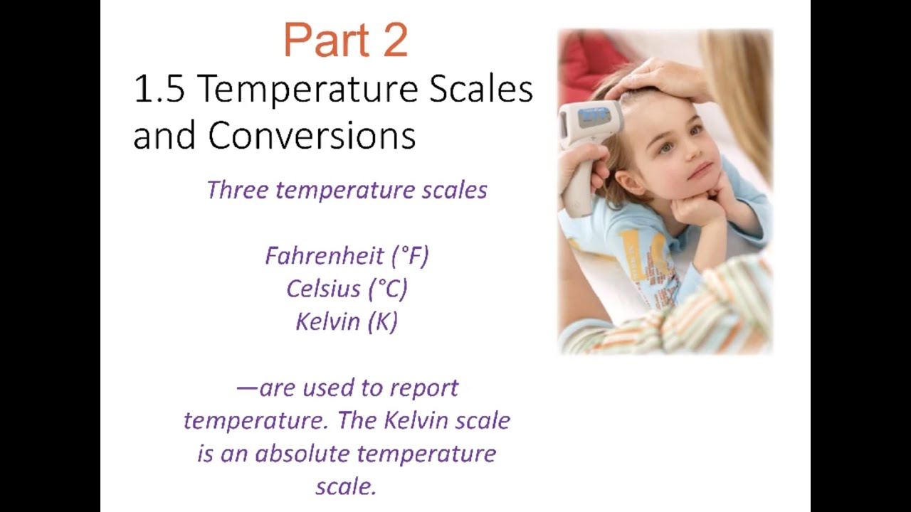Temperature Scales and Conversions Part 2 (Lecture 1_5) - YouTube
