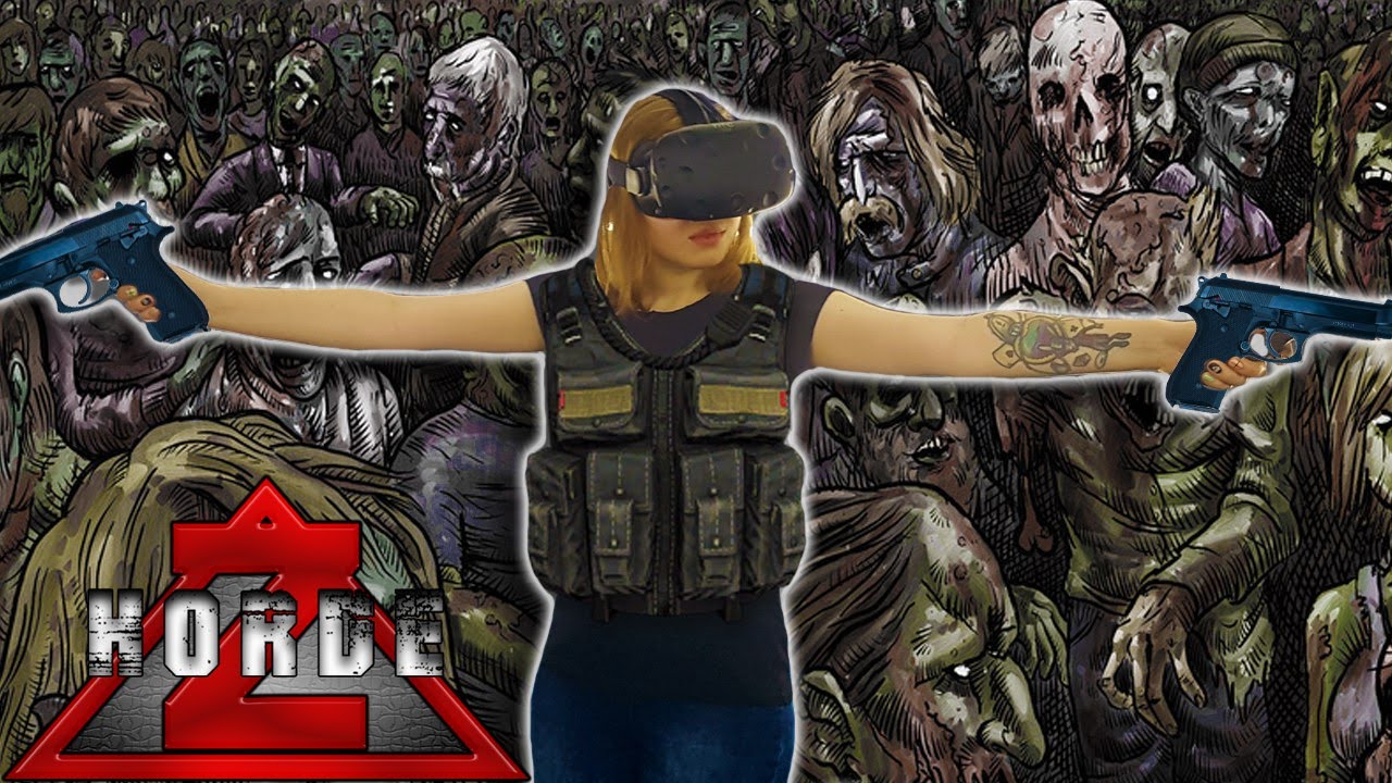 Hordez - обзор игры в HTC Vive - YouTube
