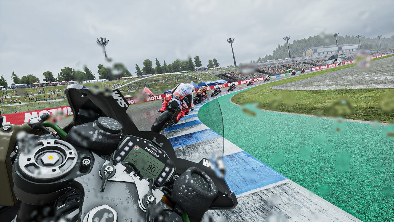 MotoGP 24 Realistic Gameplay [4K60FPS] |Wet Weather P95 - YouTube