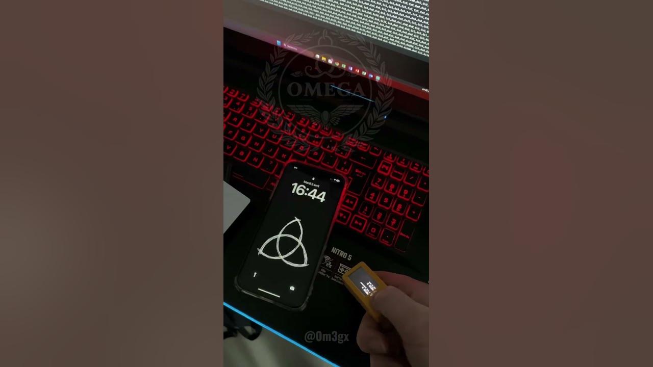 M5stickc Plus 2 Attack On Iphone Badusb M5stack M5stickc Hack Ble Azur Screenshot