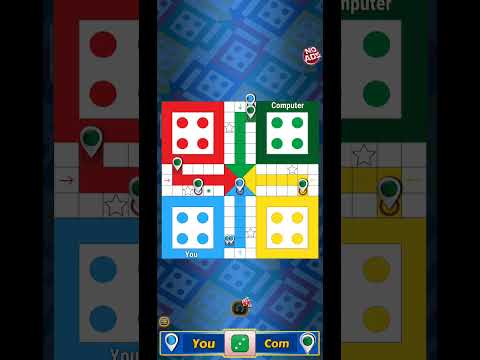 ludu king only 2 players game ।। ludu game ।। - YouTube