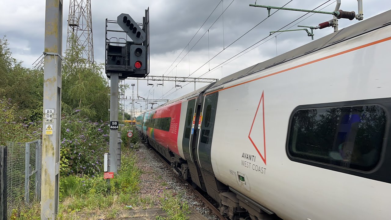 Trains at Bescot Stadium | Live Rail Cam | - YouTube