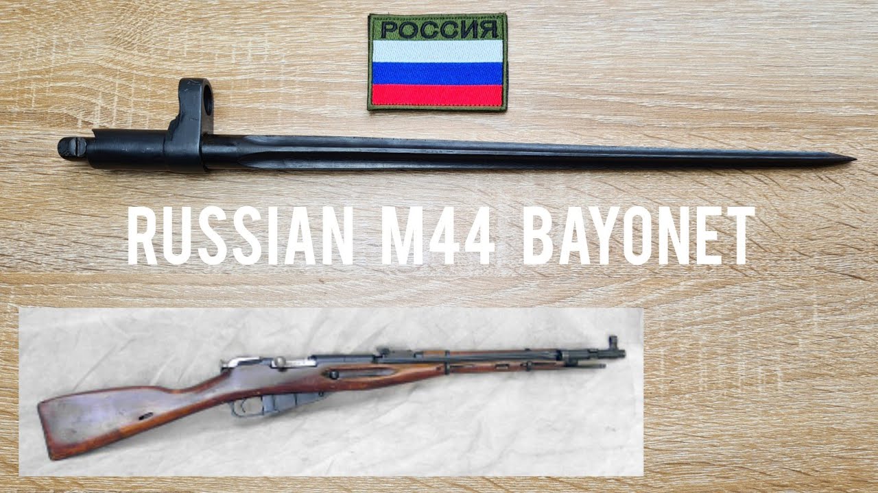 Russian Folding M44 bayonet - YouTube
