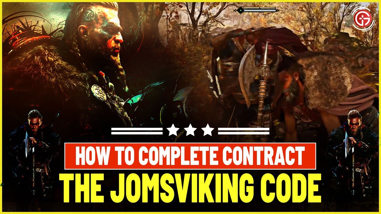 How to Complete Assassin's Creed Valhalla Secret Jomsviking Code - YouTube
