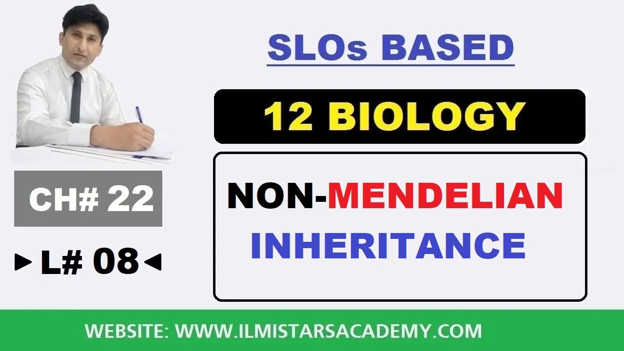 Non-Mendelian Inheritance 12 Biology Chapter 22 - YouTube