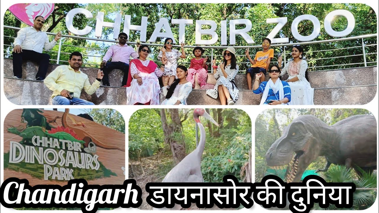 Dinosaur Park Chhat Bir Zoo Chandigarh | Chandigarh Zoo 2023 ...