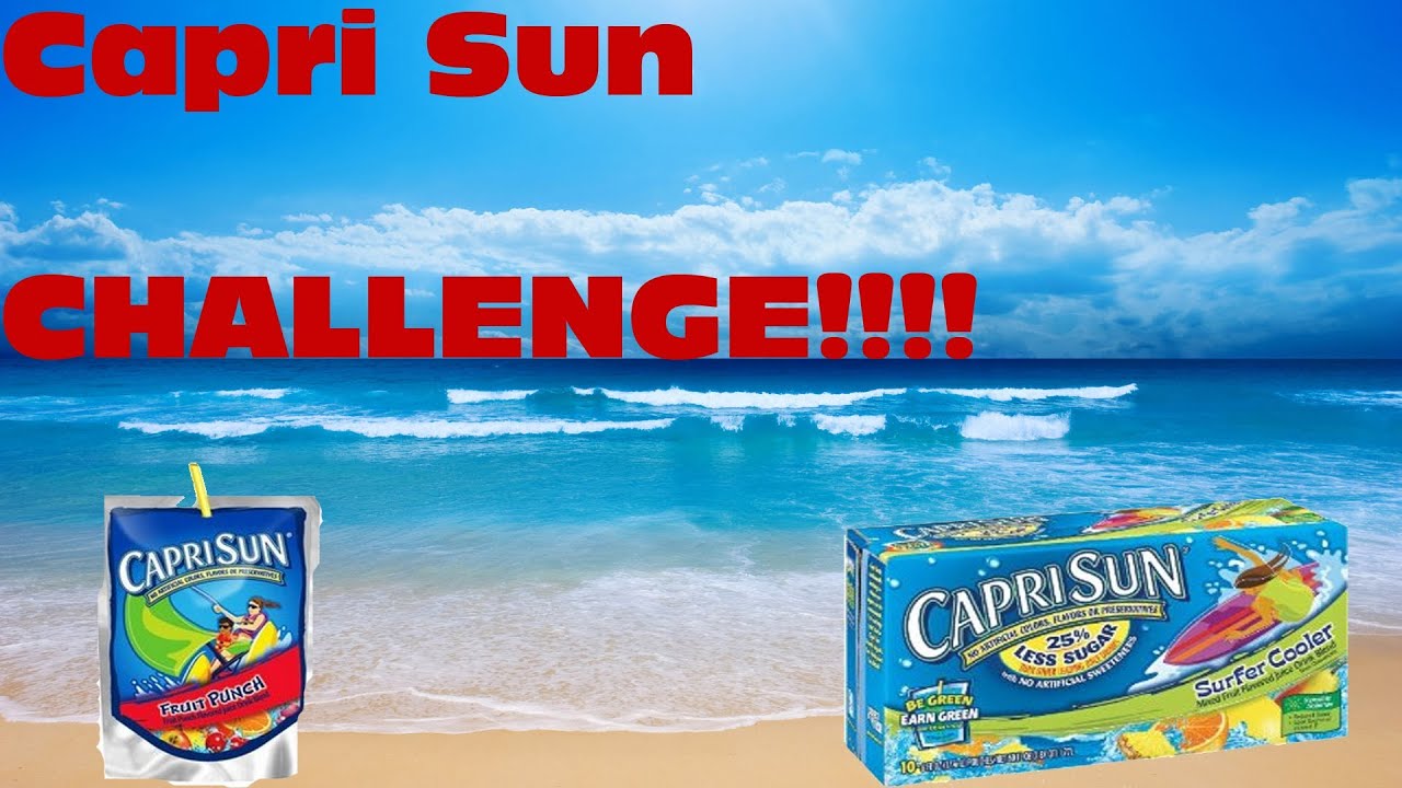 The Capri Sun Challenge - YouTube