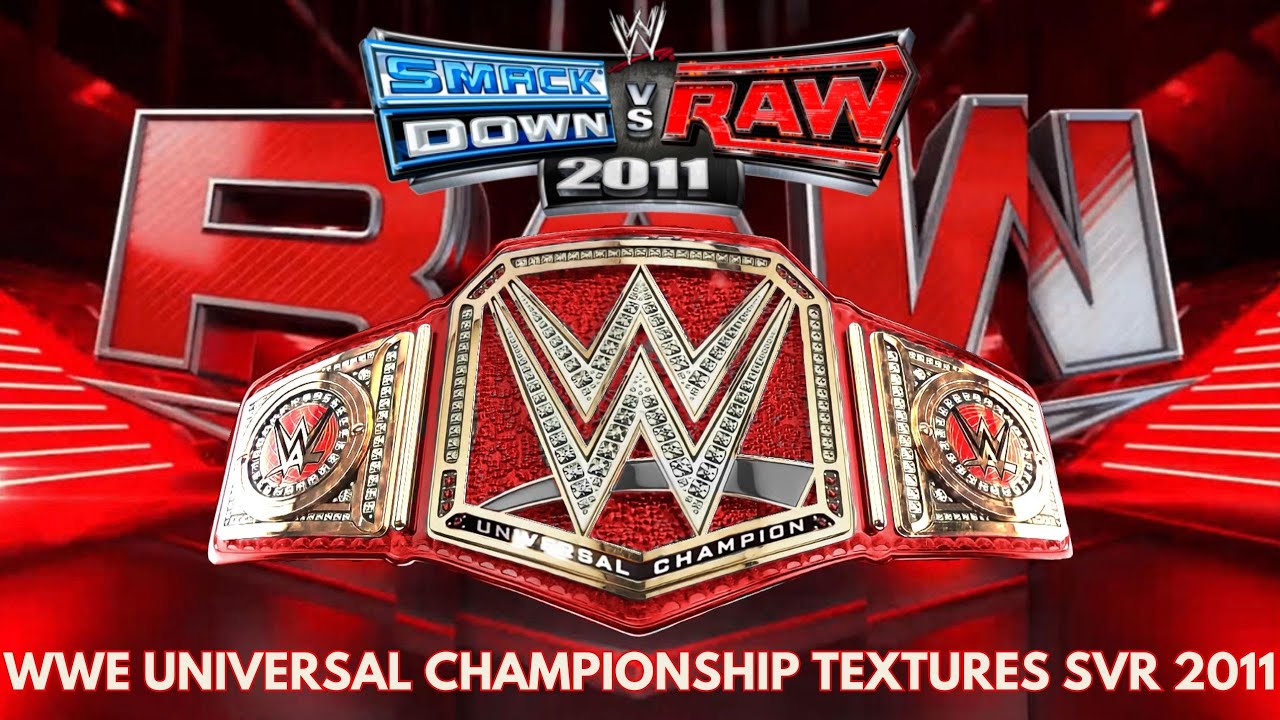 WWE UNIVERSAL CHAMPIONSHIP TEXTURES SVR 2011 - Alan "FREAKIN" Lanto ...
