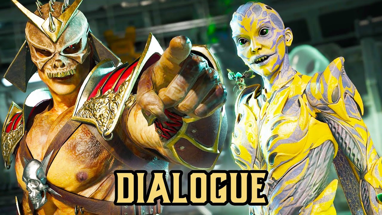 DVORAH TEACHES SHAO KAHN HISTORY LESSON DIALOGUE - MORTAL KOMBAT 11 ...