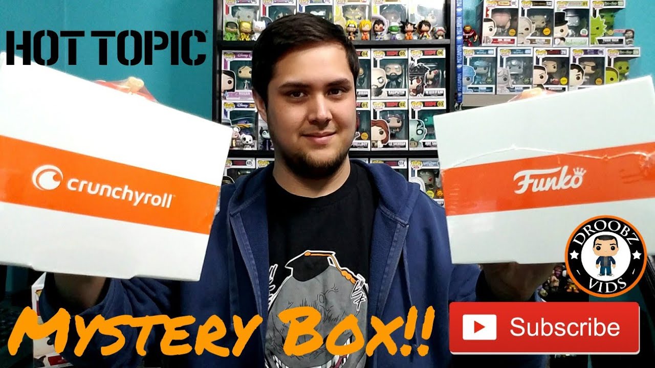 Funko Mystery Box | Crunchyroll | Hot Topic - YouTube