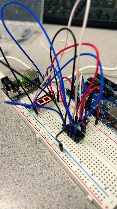 Shift Register 7 Segment Display #arduino - YouTube