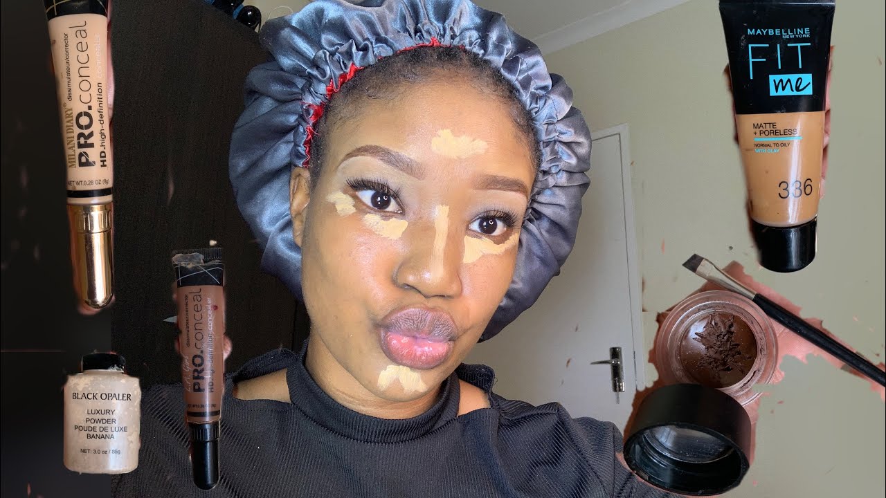 *Step by Step*Affordable makeup tutorial for beginners ||South African ...