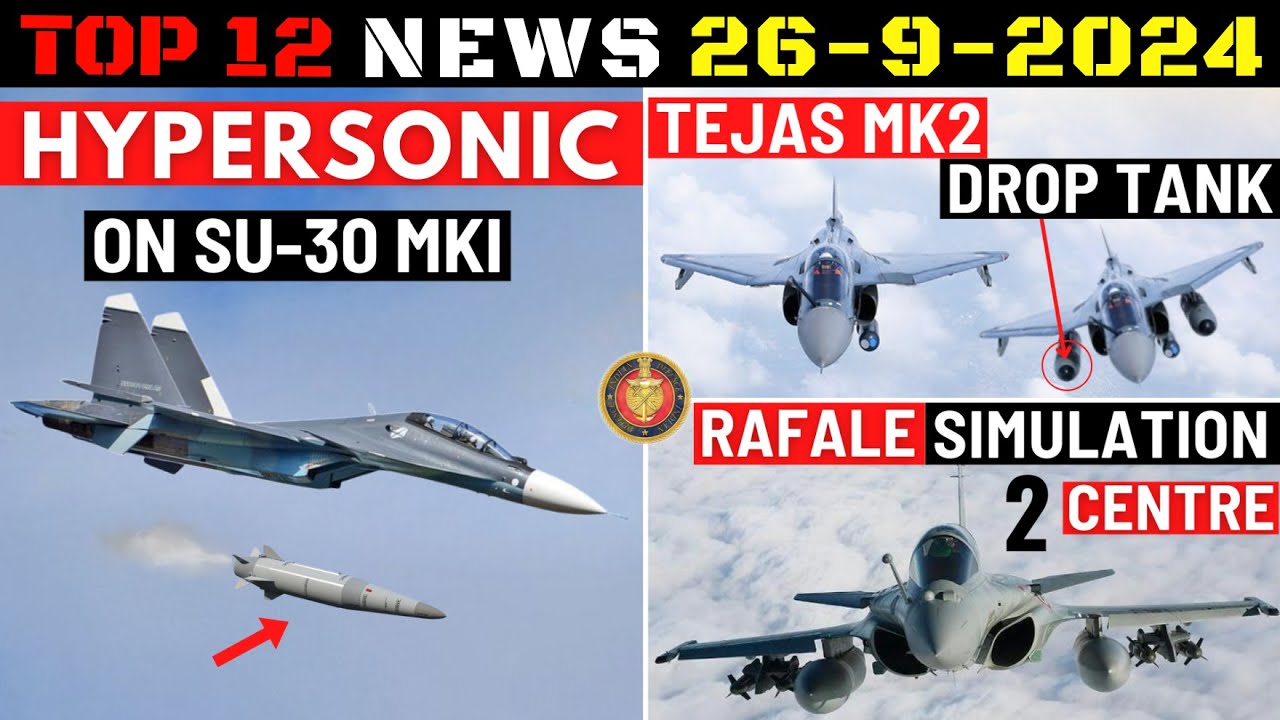 Indian Defence Updates : Su-30 Hypersonic Missile,Tejas Mark2 Drop Tank ...