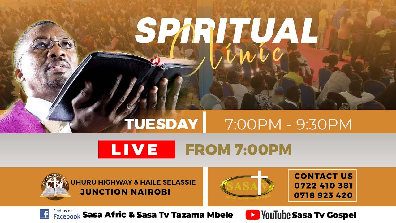 SPIRITUAL CLINIC SERVICE 01/11/2022 - YouTube