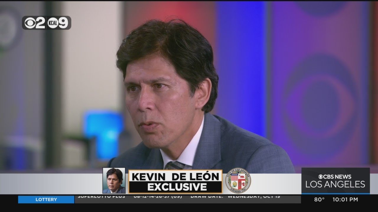 CBSLA Exclusive: Kevin de León refuses to resign from the LA City ...