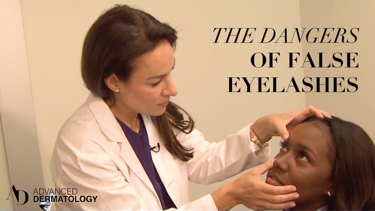 The Dangers of False Eyelashes with Dr. Sherry Ingraham - YouTube