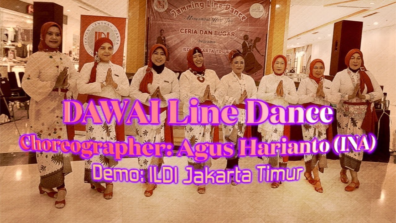 DAWAI Line Dance | ILDI Jaktim - YouTube