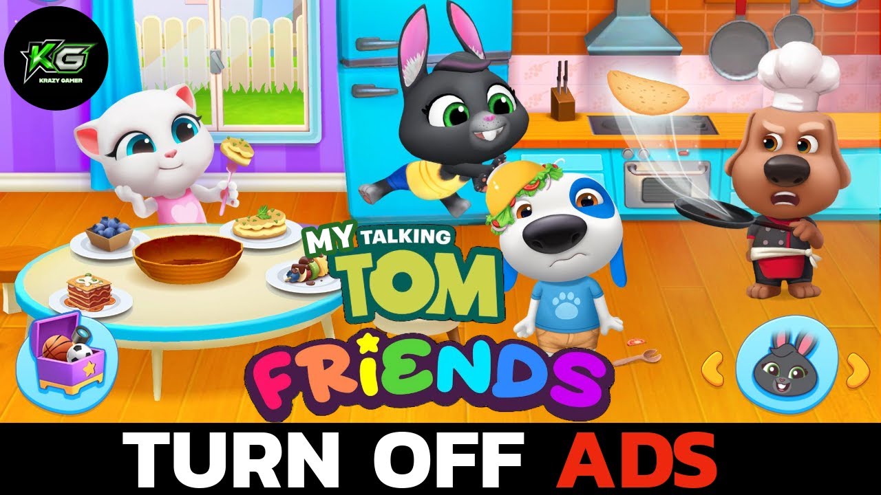 How to Turn off ADs on My Talking Tom Friends? Disable ADs on My ...