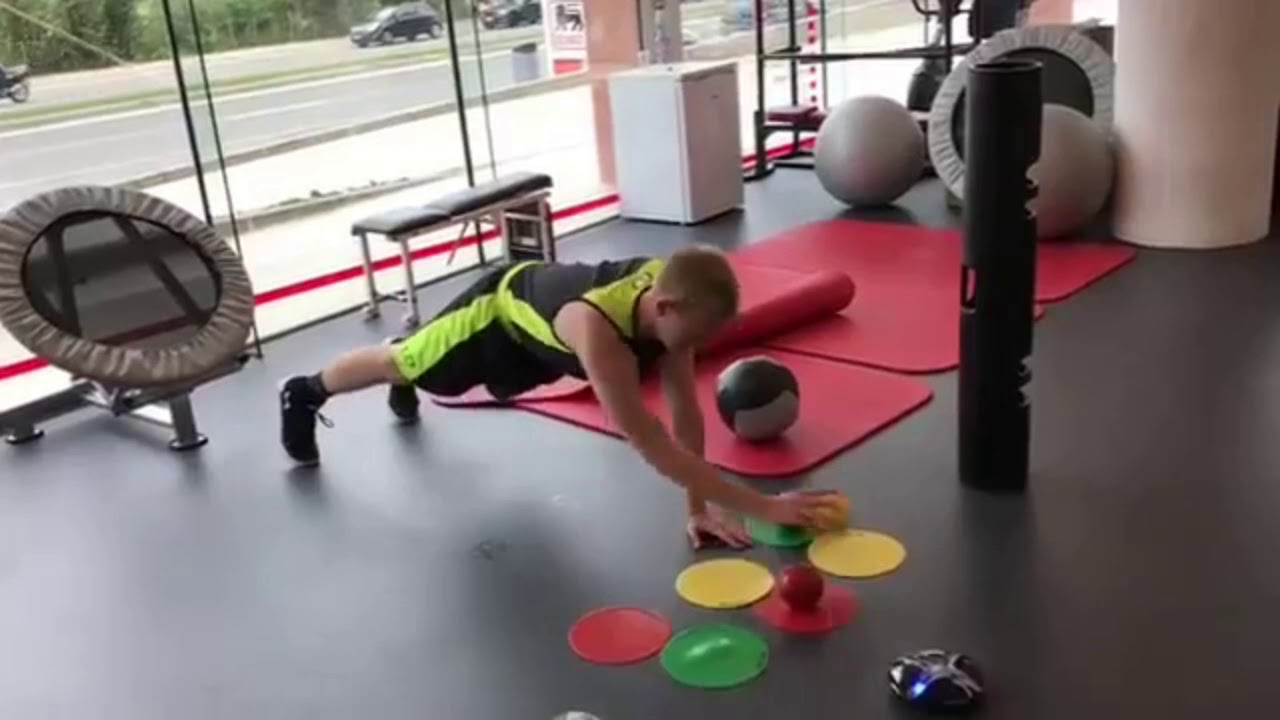 Gymna Ledsreact Direction 'Smart Physio cone' inspiratie 3 - YouTube