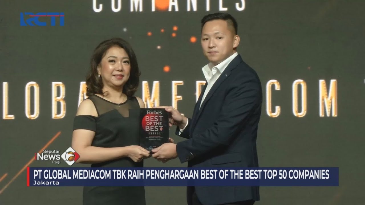 PT Global Mediacom Raih Penghargaan Best of the Best Top 50 Companies # ...