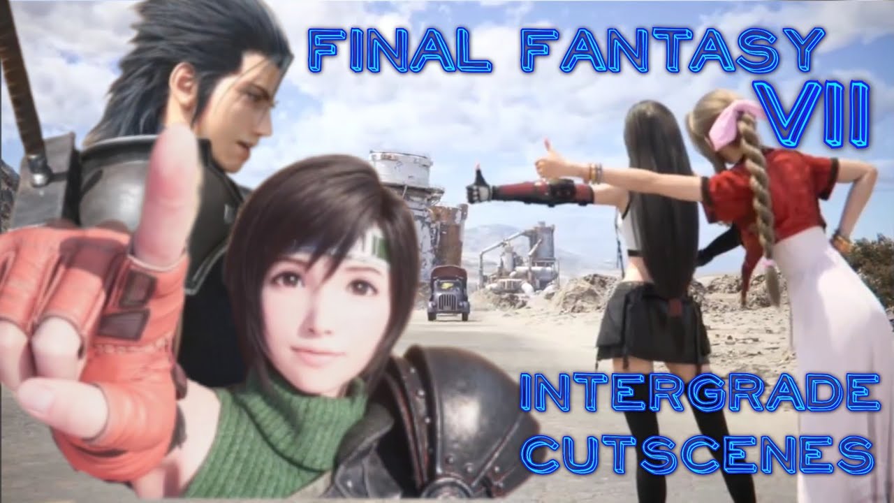 Final Fantasy VII Intergrade last Cutscenes. - YouTube