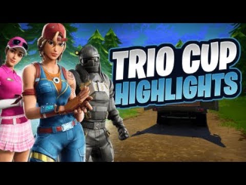FORTNITE CHAMPION SERIES TRIO HIGHLIGHTS - YouTube