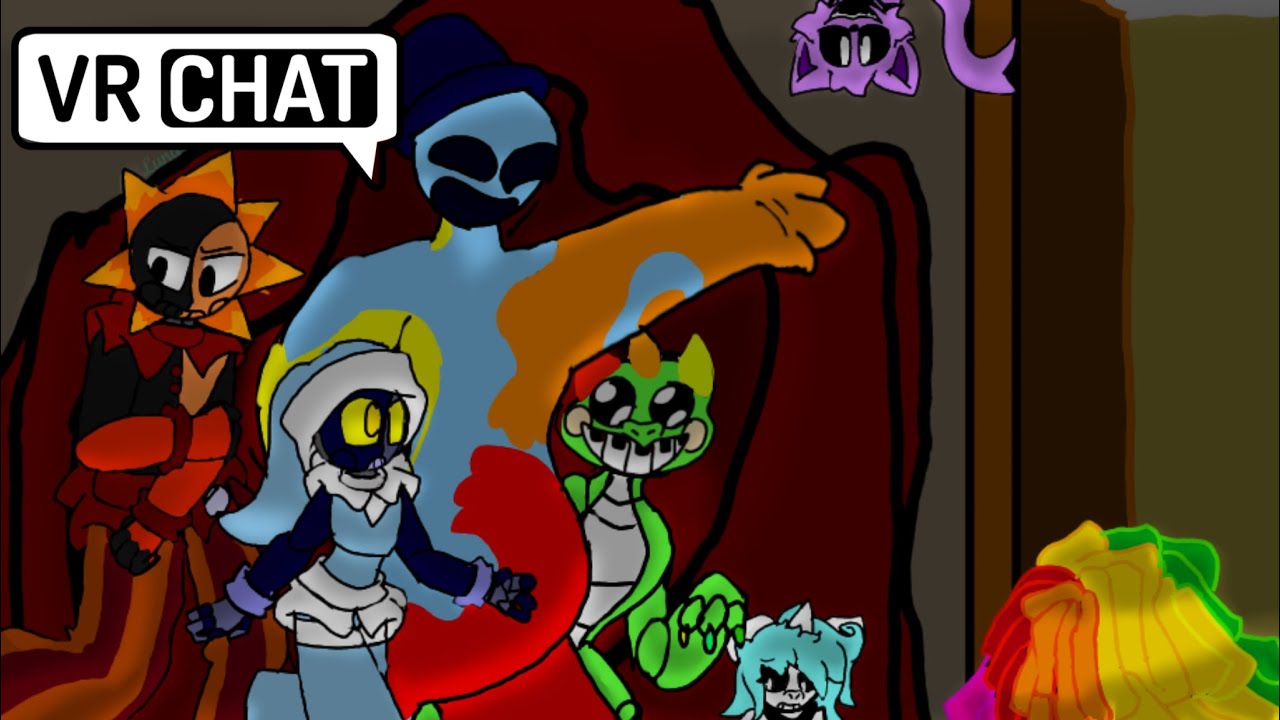 Eclipse and Lunar visits safe haven in VRCHAT - YouTube