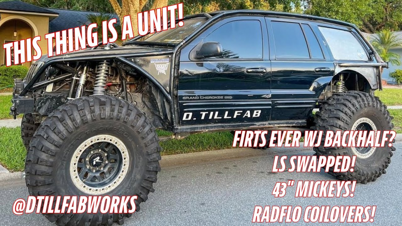 Is this the most insane WJ build? Walk around With Dan Till and his WJ ...