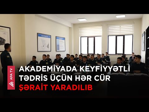 Əsaslı təmirdən sonra DSX Akademiyası kursantların ixtiyarına verildi – APA TV