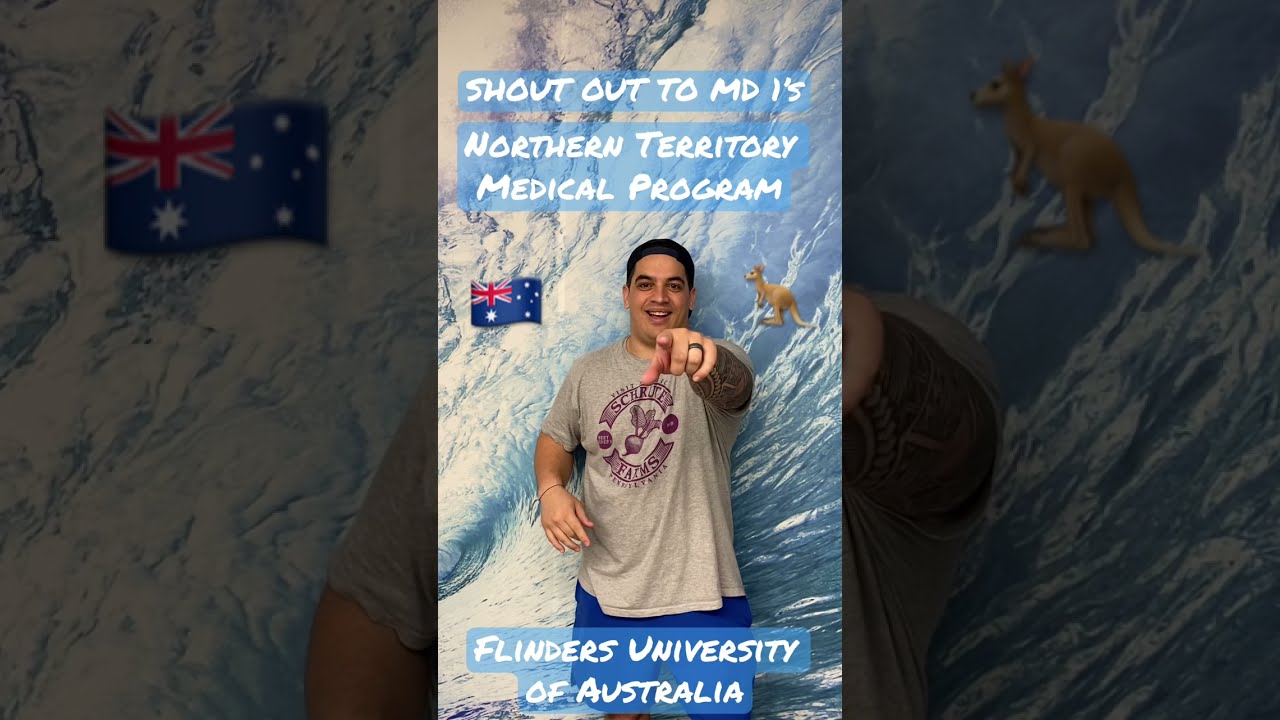 Flinders University in Australia: MD1 Shout-Out! #shorts - YouTube