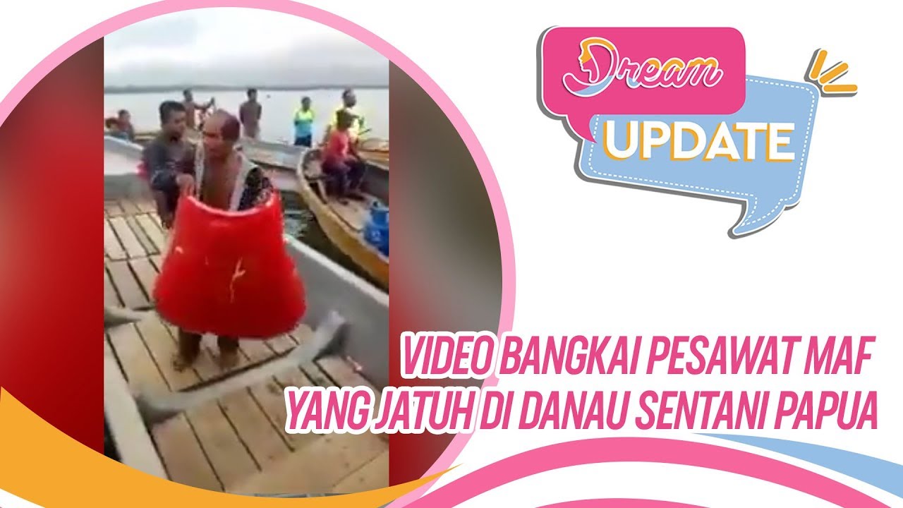 Video Bangkai Pesawat MAF yang Jatuh di Danau Sentani Papua - YouTube