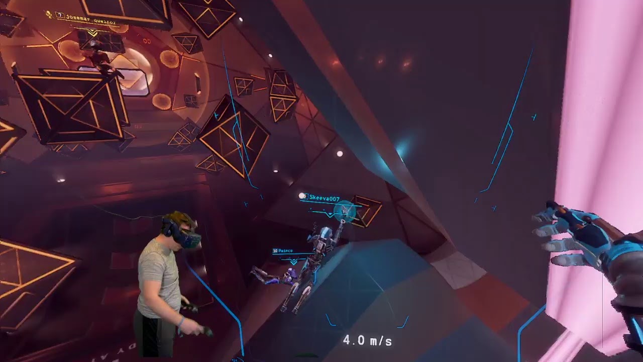 Echo Arena VR! Testing out the stream and VR Esport - YouTube