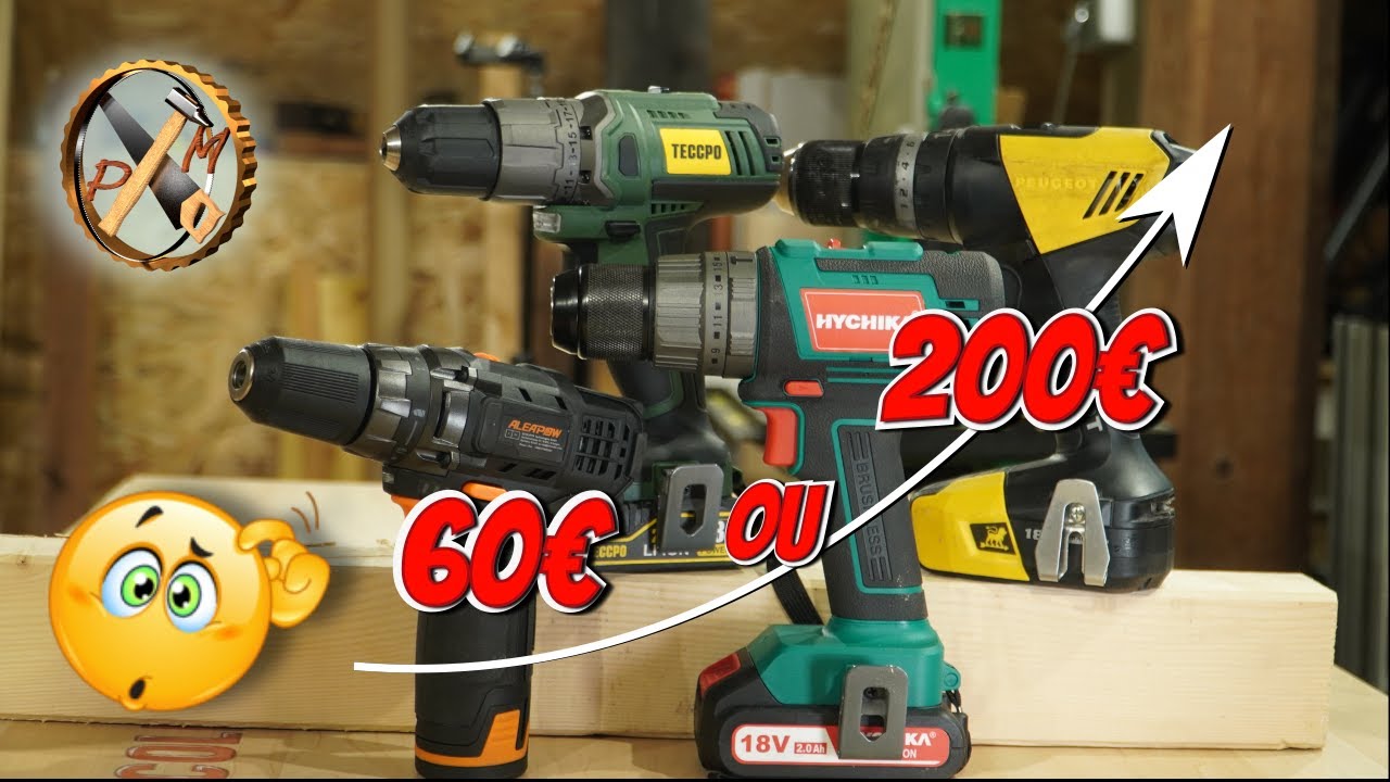 CHOISIR une perceuse visseuse sans fil - Conseils et Critères de choix ...