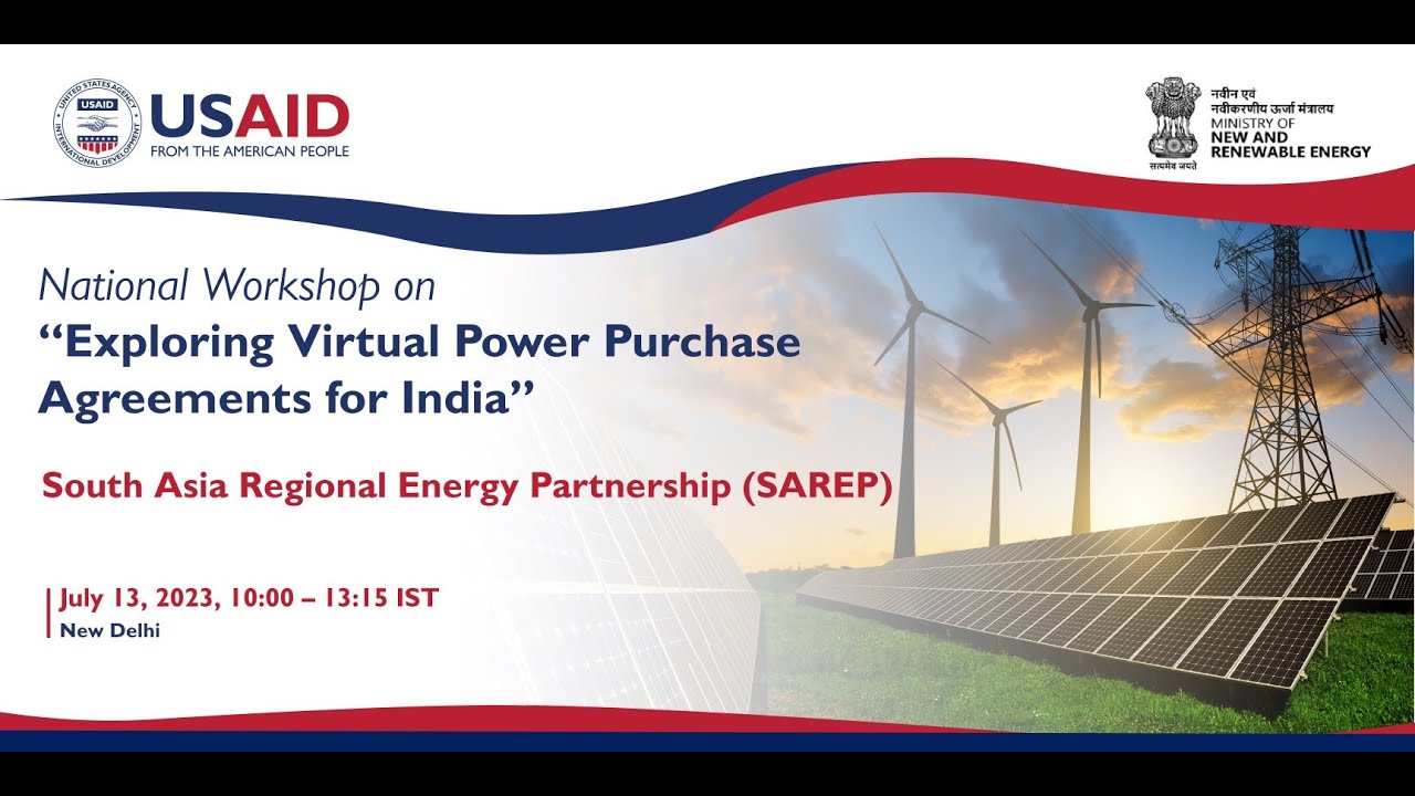 National Workshop on ‘Exploring Virtual Power Purchase Agreements (VPPA ...