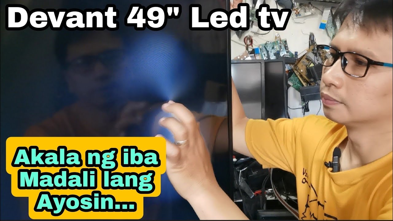 Devant 49" Led tv,No display - YouTube