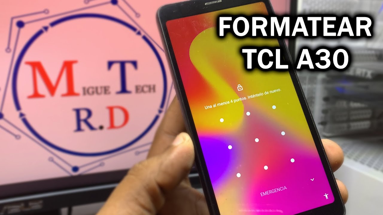 Hard Reset TCL A30⎪Formatear TCL A30 sin PC⎪Factory Reset TCL 5102L ...