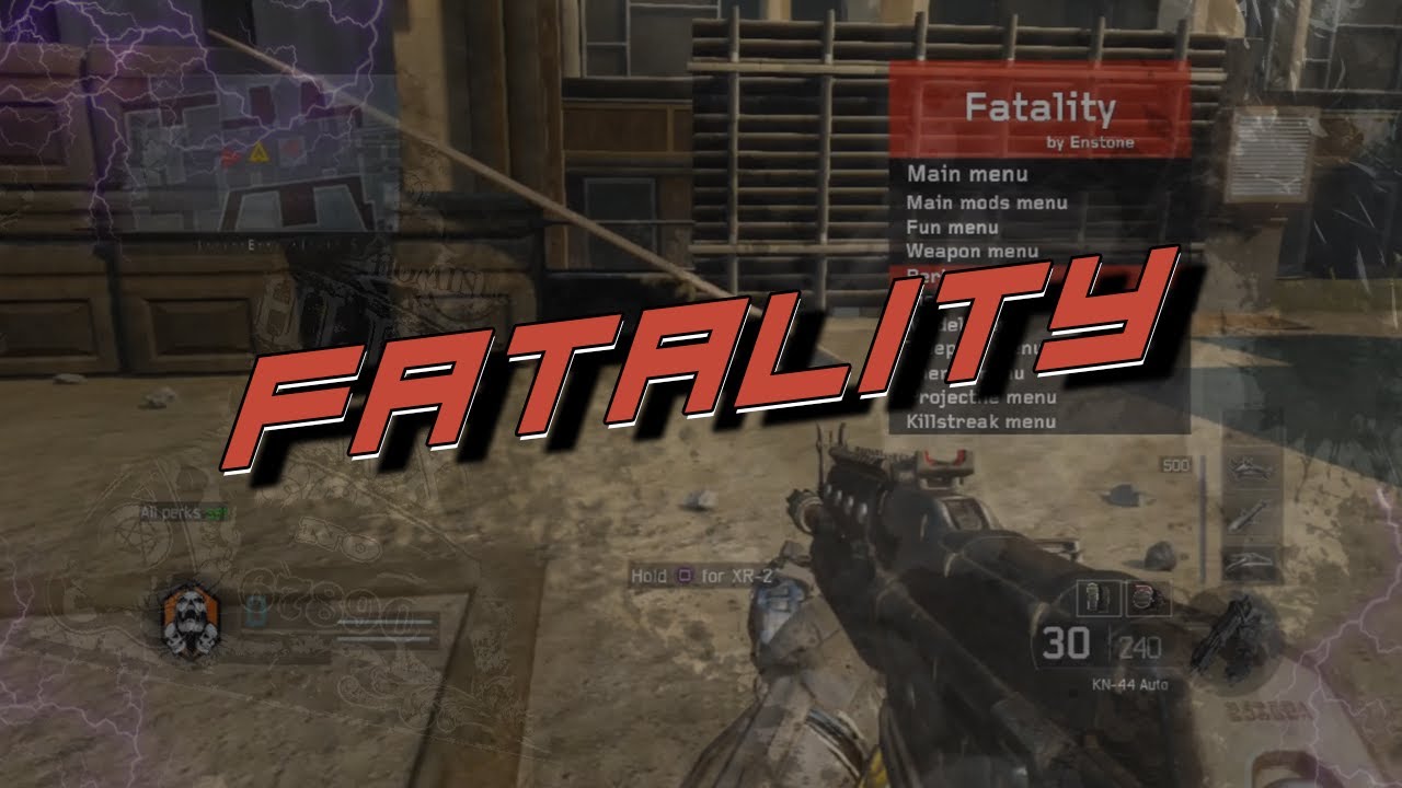 [BO3/PS3] Fatality Menu - YouTube