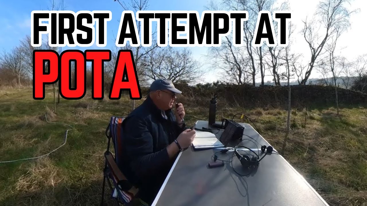 First POTA Activation for me and a brand new POTA Site - YouTube