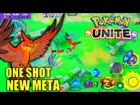 this one shot talonflame build dominates! pokemon unite - YouTube