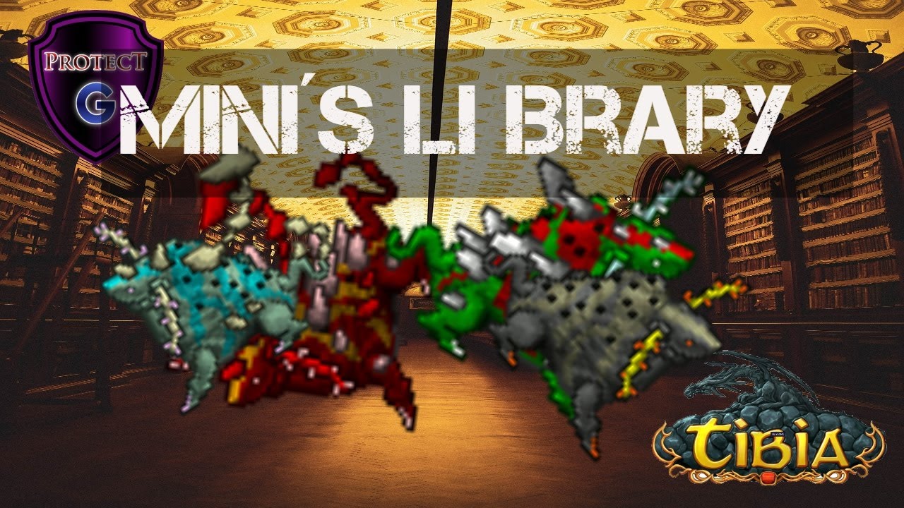 Tibia Quest - Mini's de libreria (lv500+) 4 miniboses - YouTube
