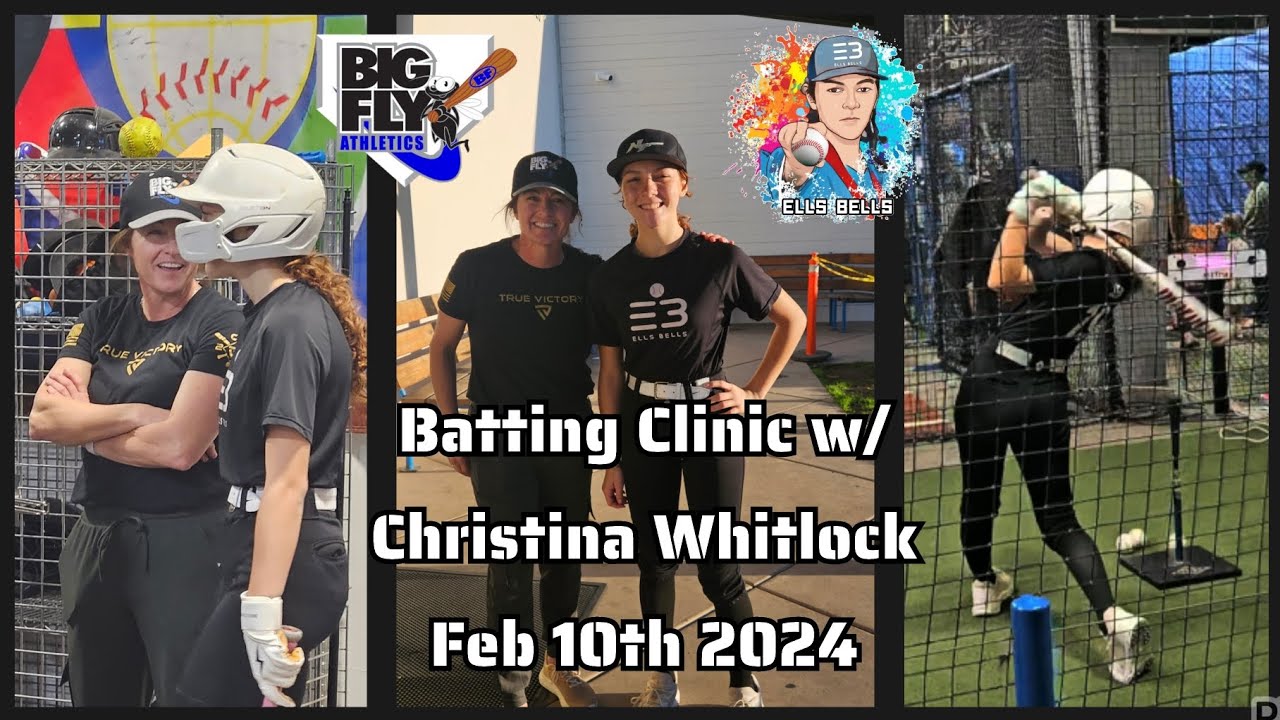 Ellie Seda Batting Clinic with Christina Whitlock, MILB St. Louis ...