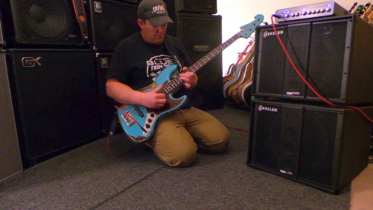 Slap Bass - Moonshine "Rat Rod Jazz" & Genzler rig - Andy Irvine - YouTube