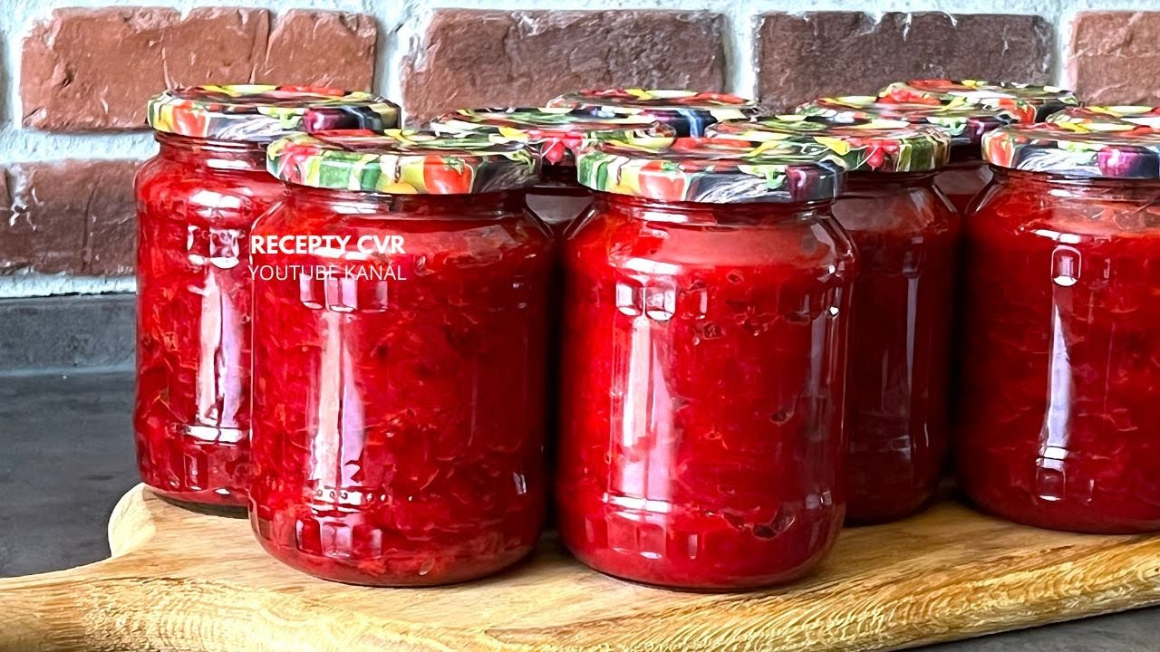 Boršč do pohárov na zimu s kapustou | Zaváranie 2023 | Recepty CVR ...