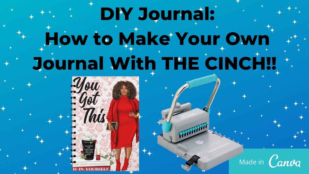 DIY JOURNAL OR PLANNER: How To Bind Your Own Journal or Planner With ...