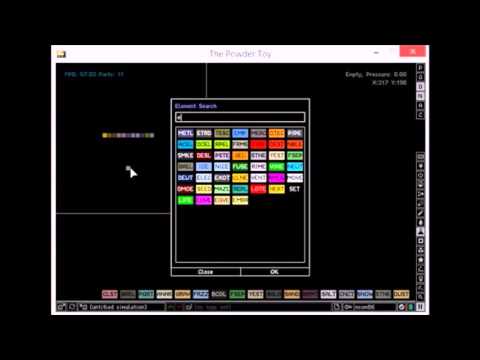 The Powder Toy Tutorial: BALLISTIC MISSILE! - YouTube