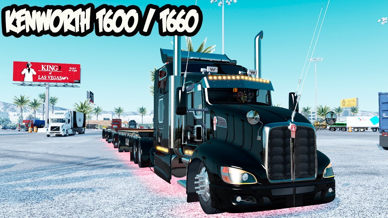 Kenworth T600/T660 ATS 1.39│Kenworth T600 ATS 1.39│Kenworth T660 ATS 1. ...