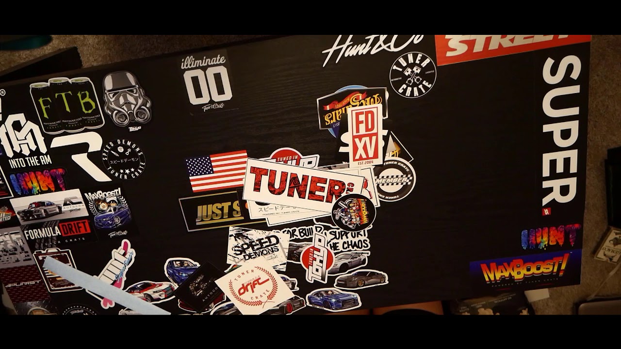 Sticker Bombed Coffe Table EP 2 - YouTube